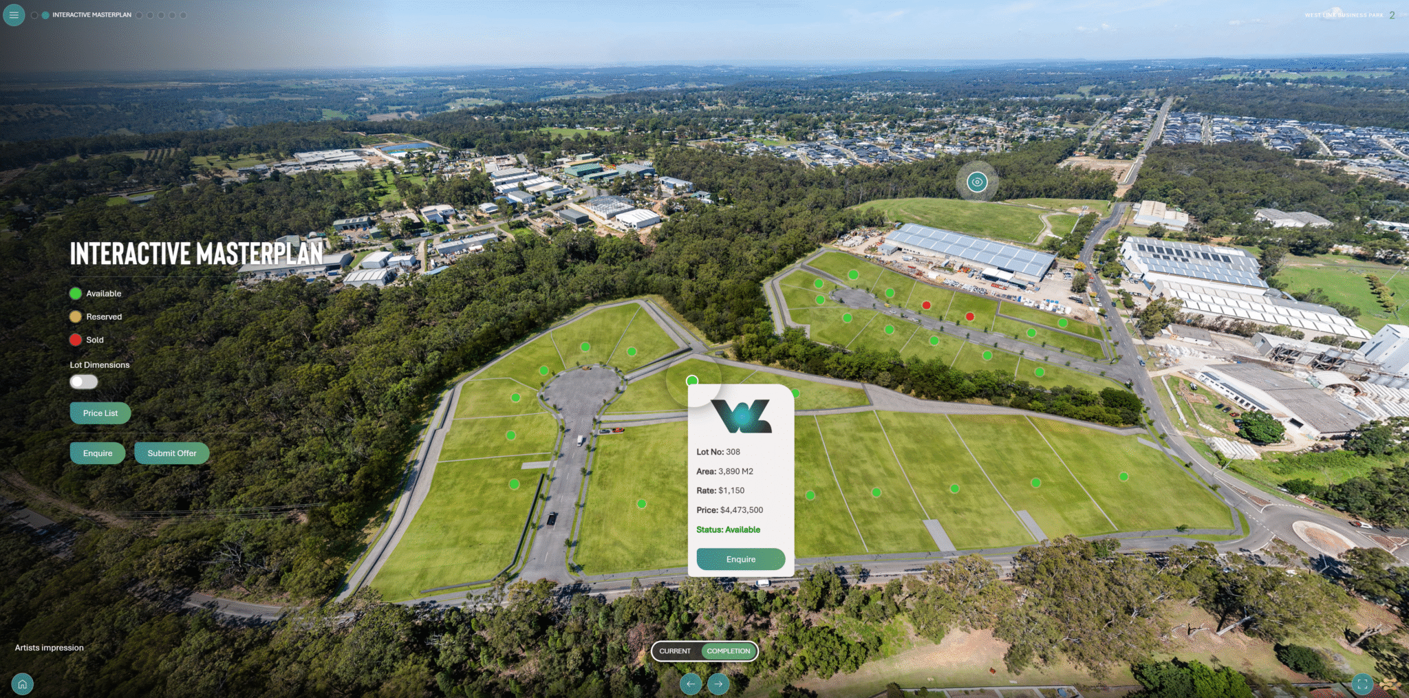 Interactive IM's for Commercial Property | Vision Pitch